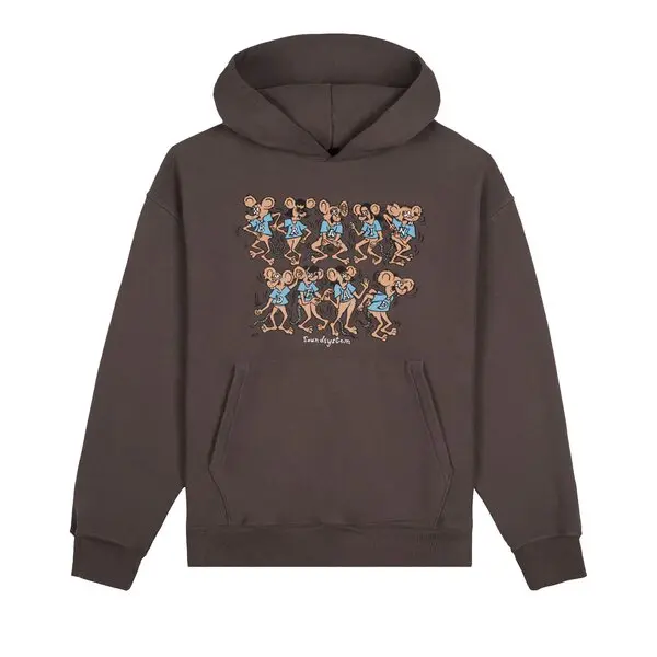 BRAIN DEAD Rat Dance Soundsystem Hoodie