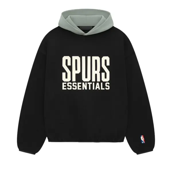 Fear Of God X Nba Spurs Hoodie - Black