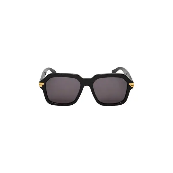 Bottega Veneta Oversized Aviator Sunglasses - Black