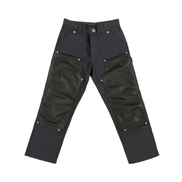 Chrome Hearts Leather Knee Carpenter Pants
