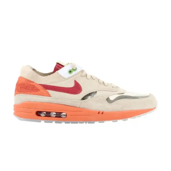 Nike Clot X Max 1 Premium 'kiss Of Death' Sneakers - Tan