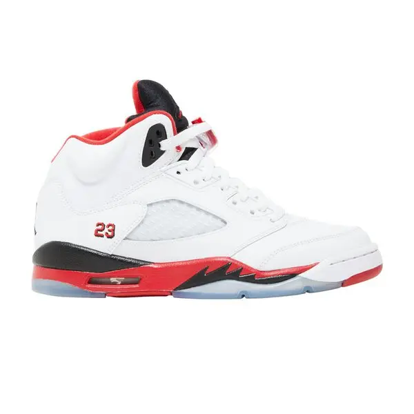 JORDAN 5 Retro Gs - White