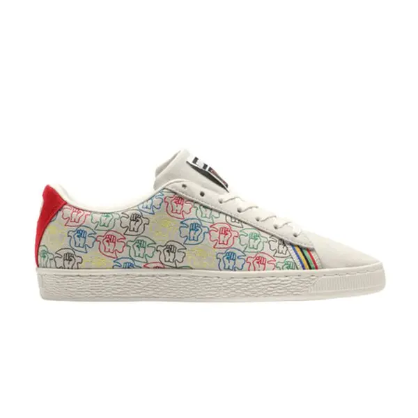 PUMA Suede Pwr Thru Peace Europe - White