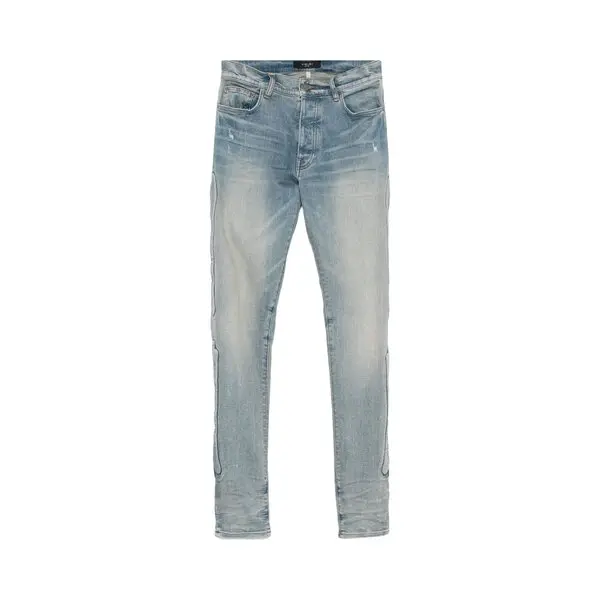 Amiri 3d Bones Skinny Jean