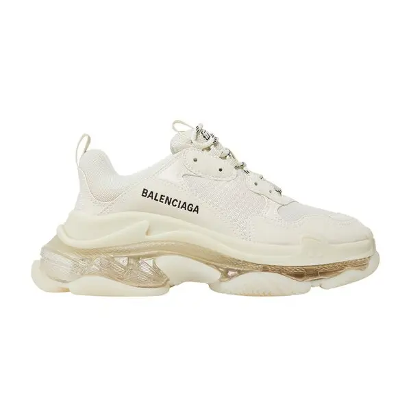 Balenciaga Triple S Sneaker With Clear Sole
