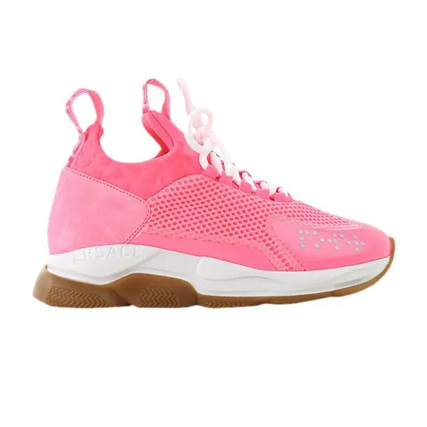 Versace Cross Chainer Sneakers - Pink