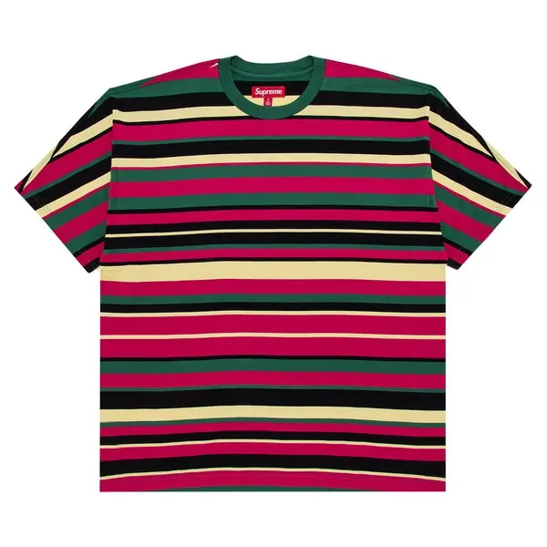 Supreme Intarsia Striped Top
