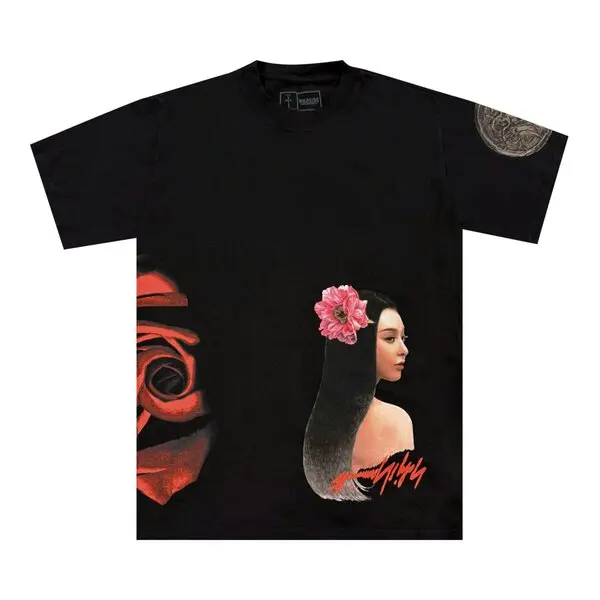 CACTUS JACK BY TRAVIS SCOTT X Yohji Yamamoto Wildside Tee - Black