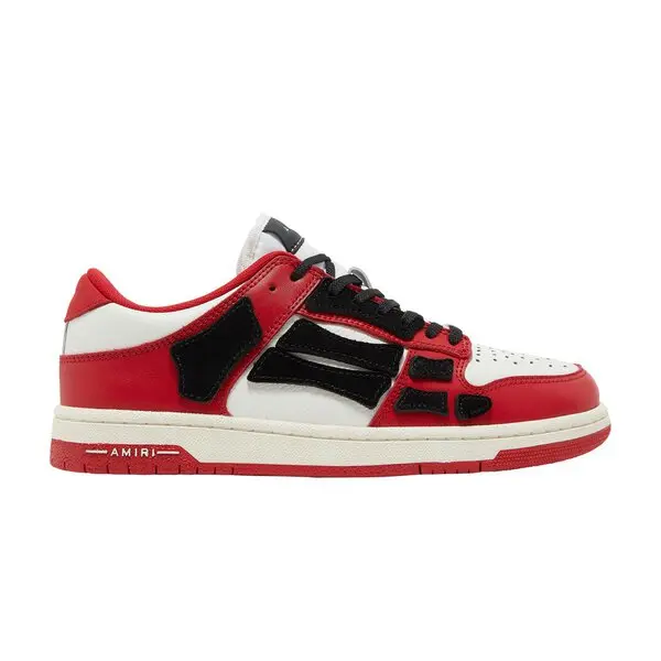 Amiri Skel Top Low Sneakers - Red
