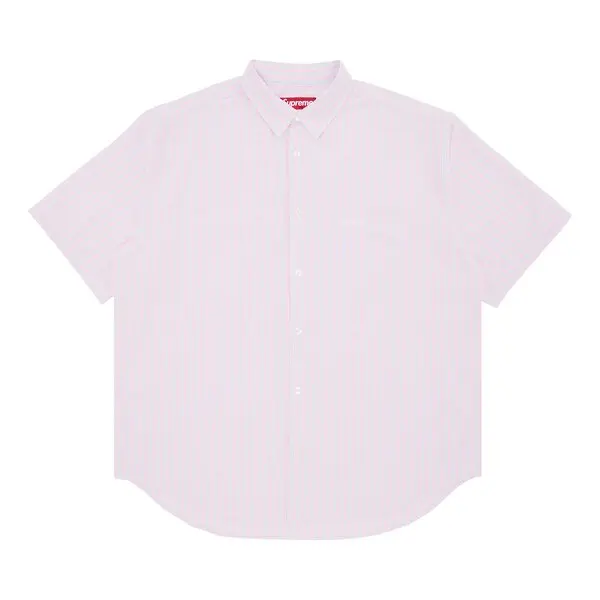 Supreme Loose Fit Oxford Short-sleeve Shirt