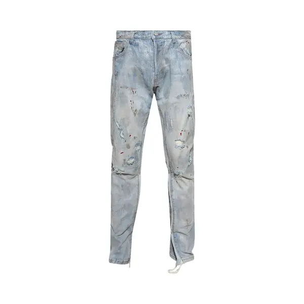 RIVINGTON ROI REBIS Painted Repented Pant 'indigo