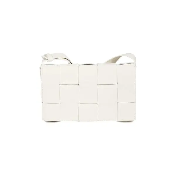 Bottega Veneta Cassette Small Shoulder Bag - White