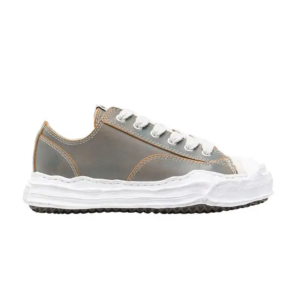 Mihara Yasuhiro Hank Og Sole Vegan Leather Low Sneakers - Blue