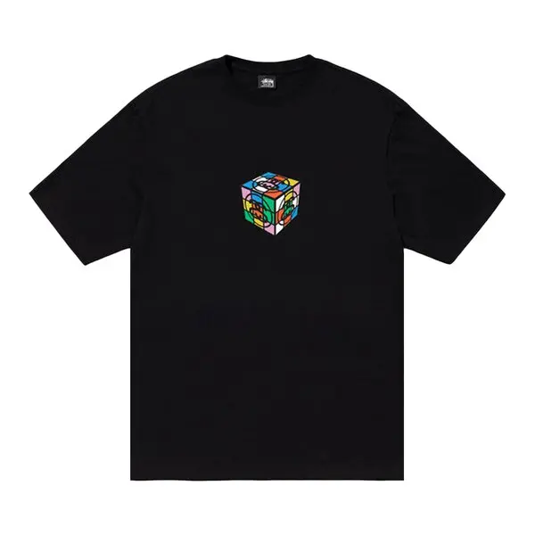 StÜssy Cube Tee - Black