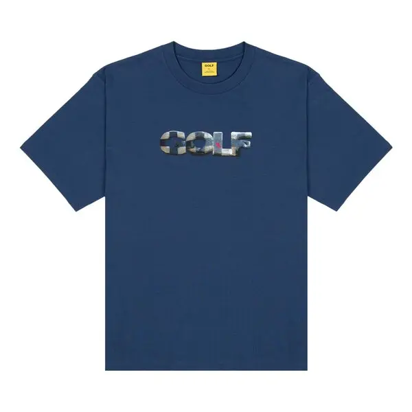 GOLF WANG Bricks Tee - Blue