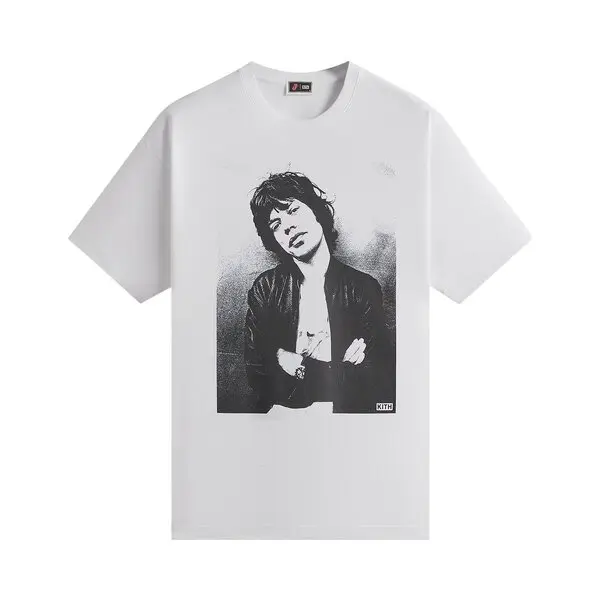 Kith For The Rolling Stones Mick Photo Vintage Tee