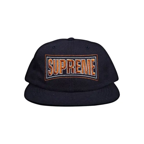 Supreme Metallic Arc 6-panel Cap - Blue
