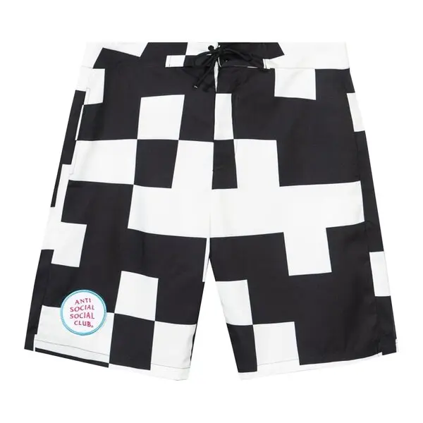 ANTI SOCIAL SOCIAL CLUB Kook Board Shorts - Black
