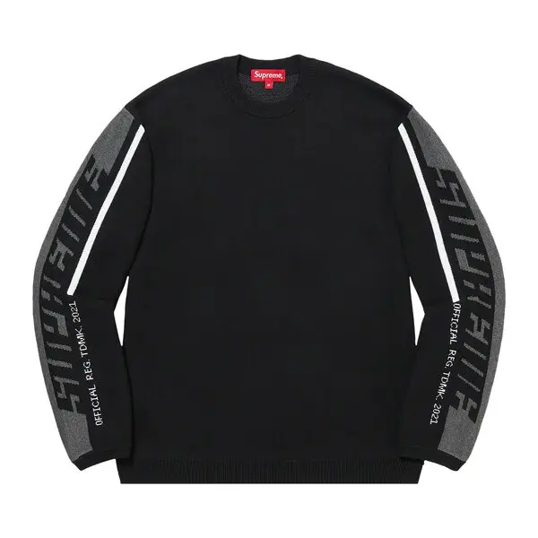Supreme Sleeve Stripe Sweater