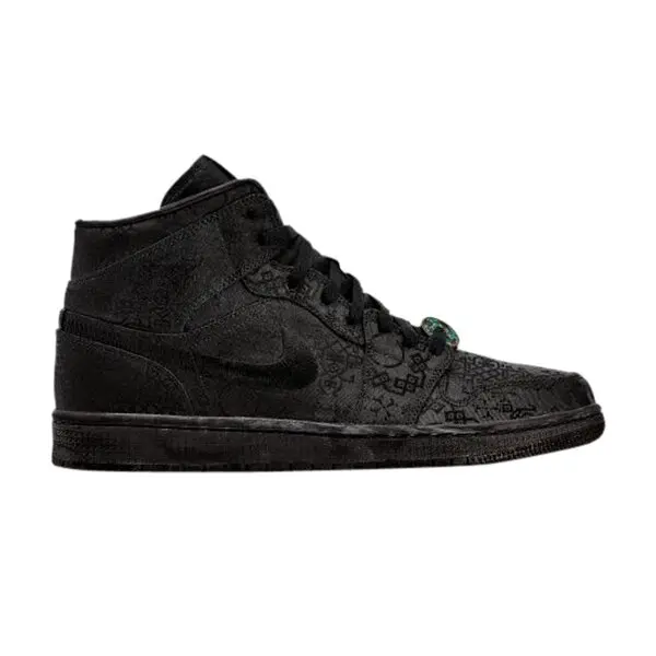 JORDAN Dover Street Market X Clot X 1 Mid Sneakers - Black
