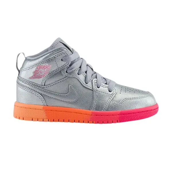 JORDAN 1 Mid Ps Sneakers - Silver