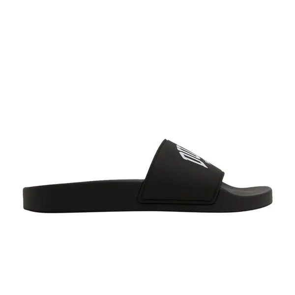Balenciaga Pool Slides Cities Dubai - Black