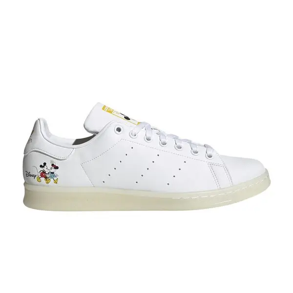 Adidas Disney X Superstar 'mickey And Minnie Holding Hands' Sneakers - White
