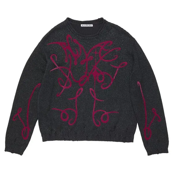Acne Studios Printed Jumper