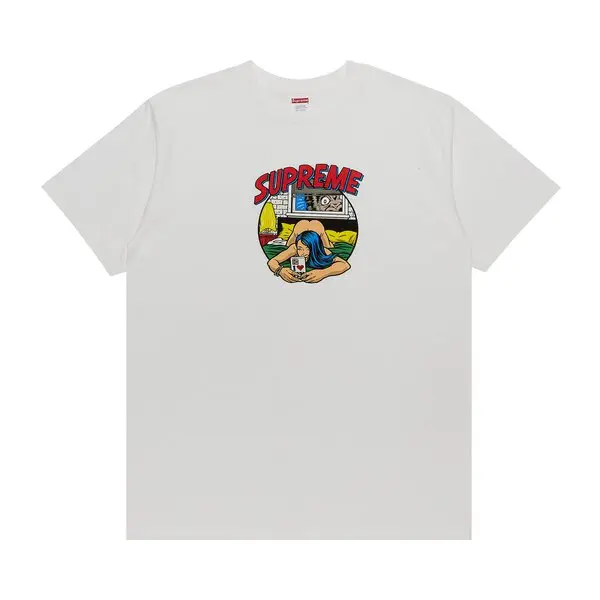 Supreme Bedroom Tee - White