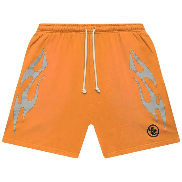 HELLSTAR Flame Shorts - Orange