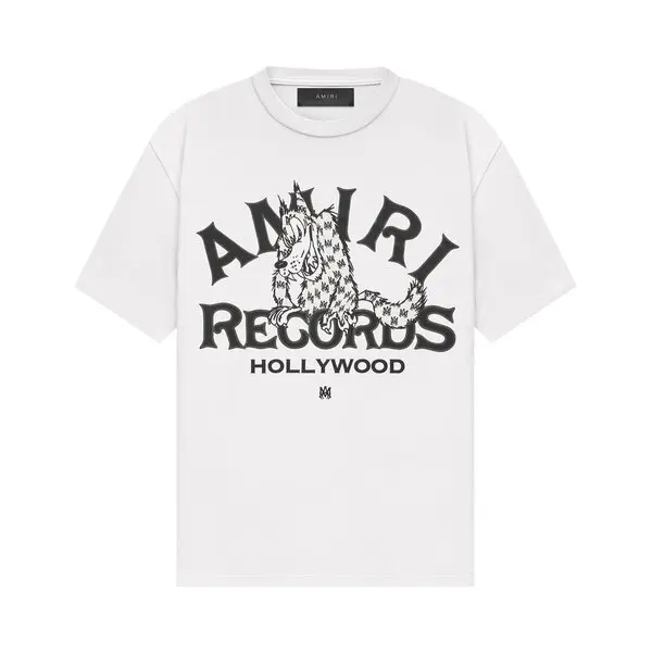 Amiri Records Wolf T-shirt - White