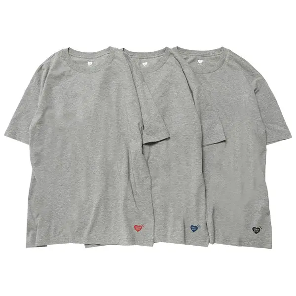 HUMAN MADE T-shirt Set - Grey