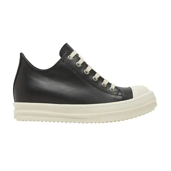 Rick Owens Edfu Low Top Sneakers - Black
