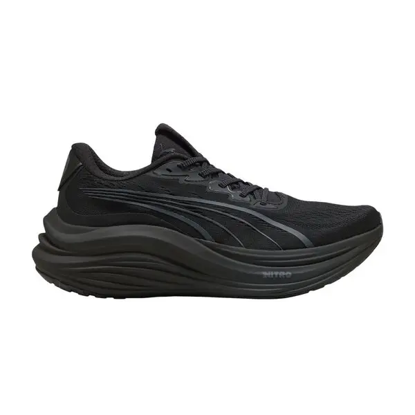 PUMA Magmax Nitro Athletic Sneakers - Black