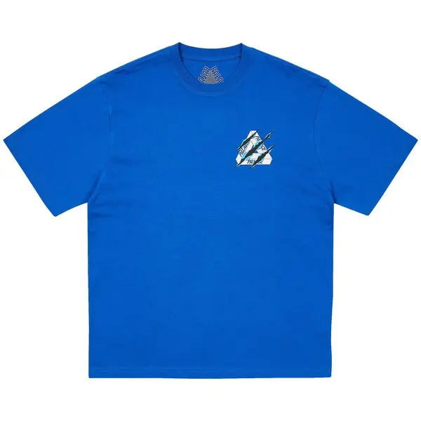PALACE Ripped Tri T-shirt - Blue