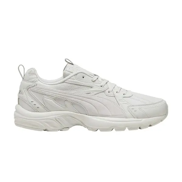 PUMA Milenio Tech Leather Sneakers - Grey