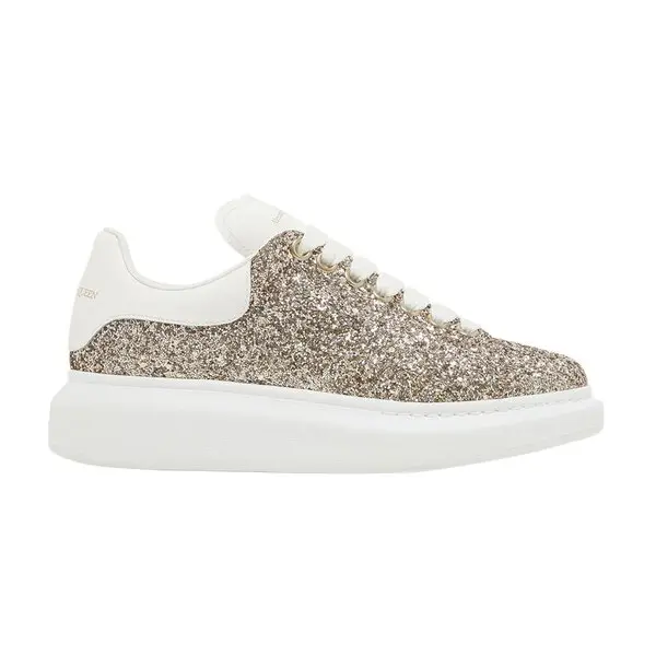 Alexander McQueen Oversized Glitter Sneakers