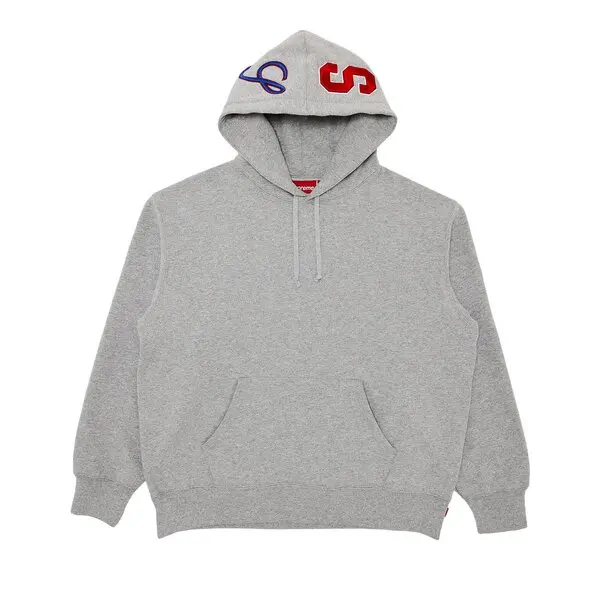 Supreme Multi S Logo Hooded Sweatshirt - Grey