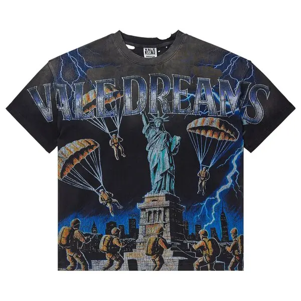 VALE FOREVER Nyc Invasion Big Tee - Black