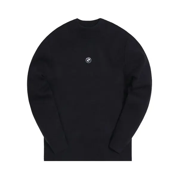 Kith For Bmw Knit Mockneck - Black