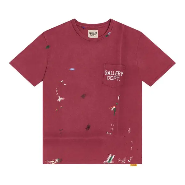 GALLERY DEPT. Vintage Logo Painted Tee - Red