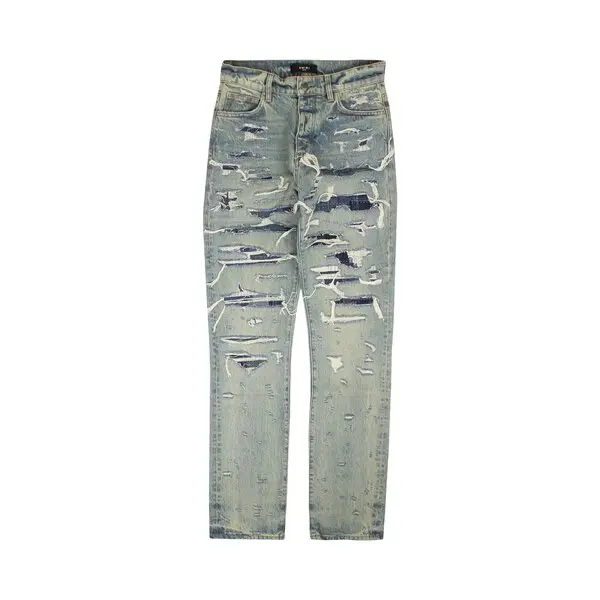 Amiri Relaxed Boro Repair Jeans