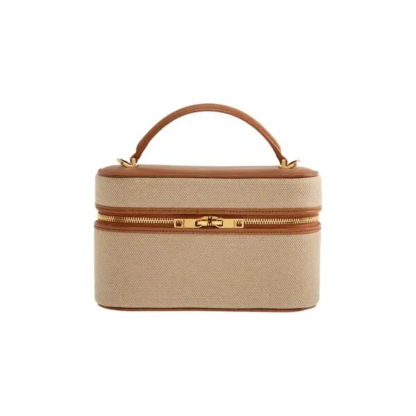 Saint Laurent Mini Vanity Bag - Brown