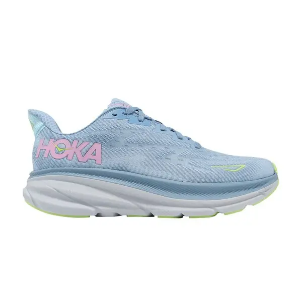 HOKA® Clifton 9 Wide Sneakers - Blue