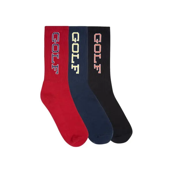 GOLF WANG State Crew Socks Set