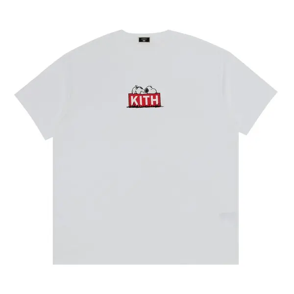 Kith For Peanuts Doghouse Classic Logo Tee - White