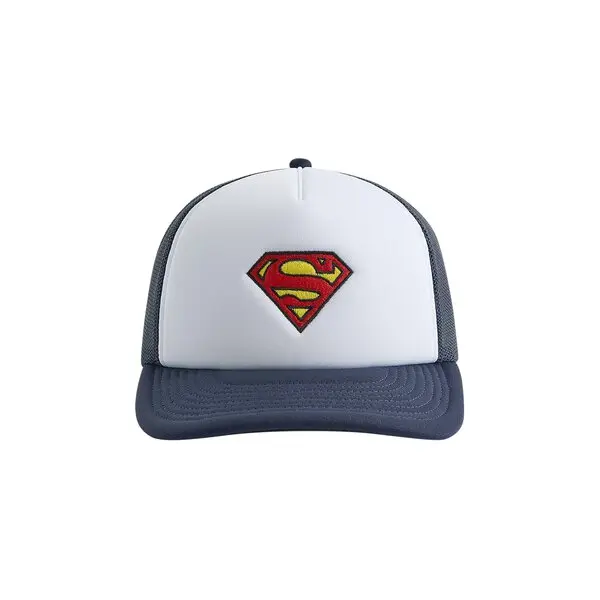 Kith X Superman Nolan Trucker Cap - Blue