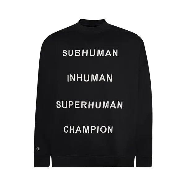 Rick Owens Jumbo Sweatshirt - Black