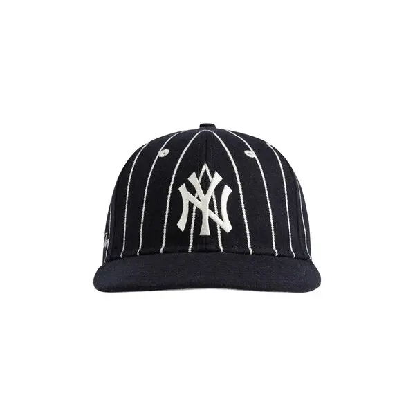 Aimé Leon Dore X New Era Wool Pinstripe Yankees Cap - Blue
