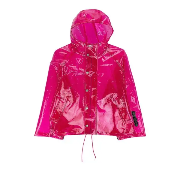 Acne Studios Hooded Transparent Jacket